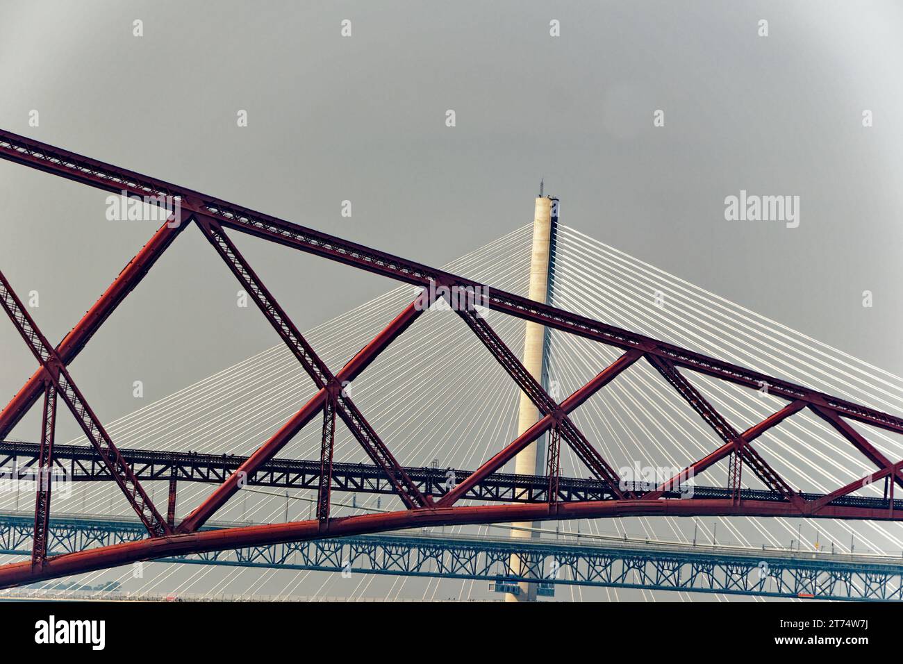 Two Bridge Spans Stock Photo - Alamy