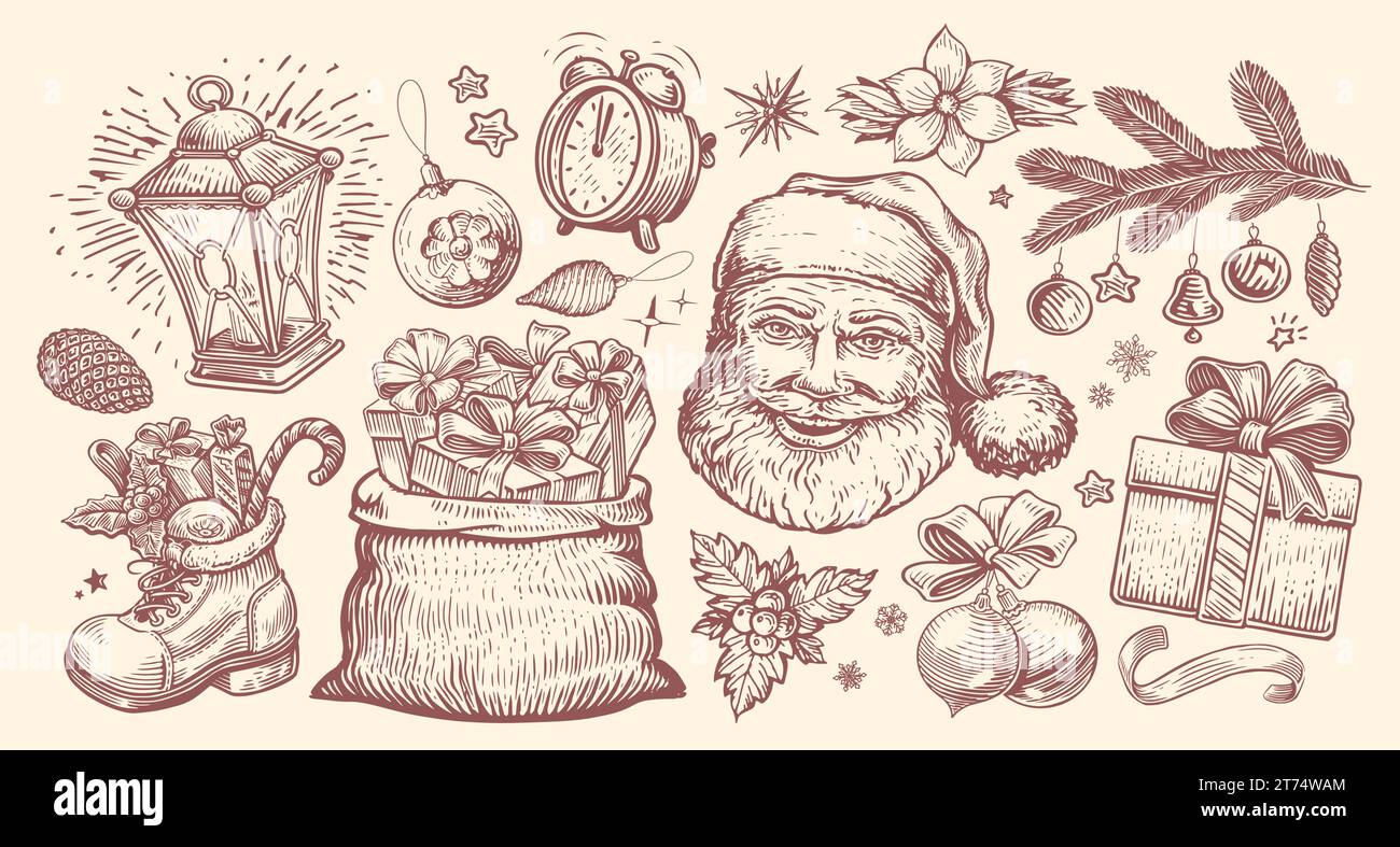 Vintage clock clipart hi-res stock photography and images - Alamy