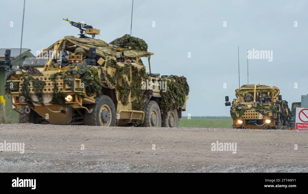 British army Supacat Jackal 4x4 rapid assault, fire support and ...