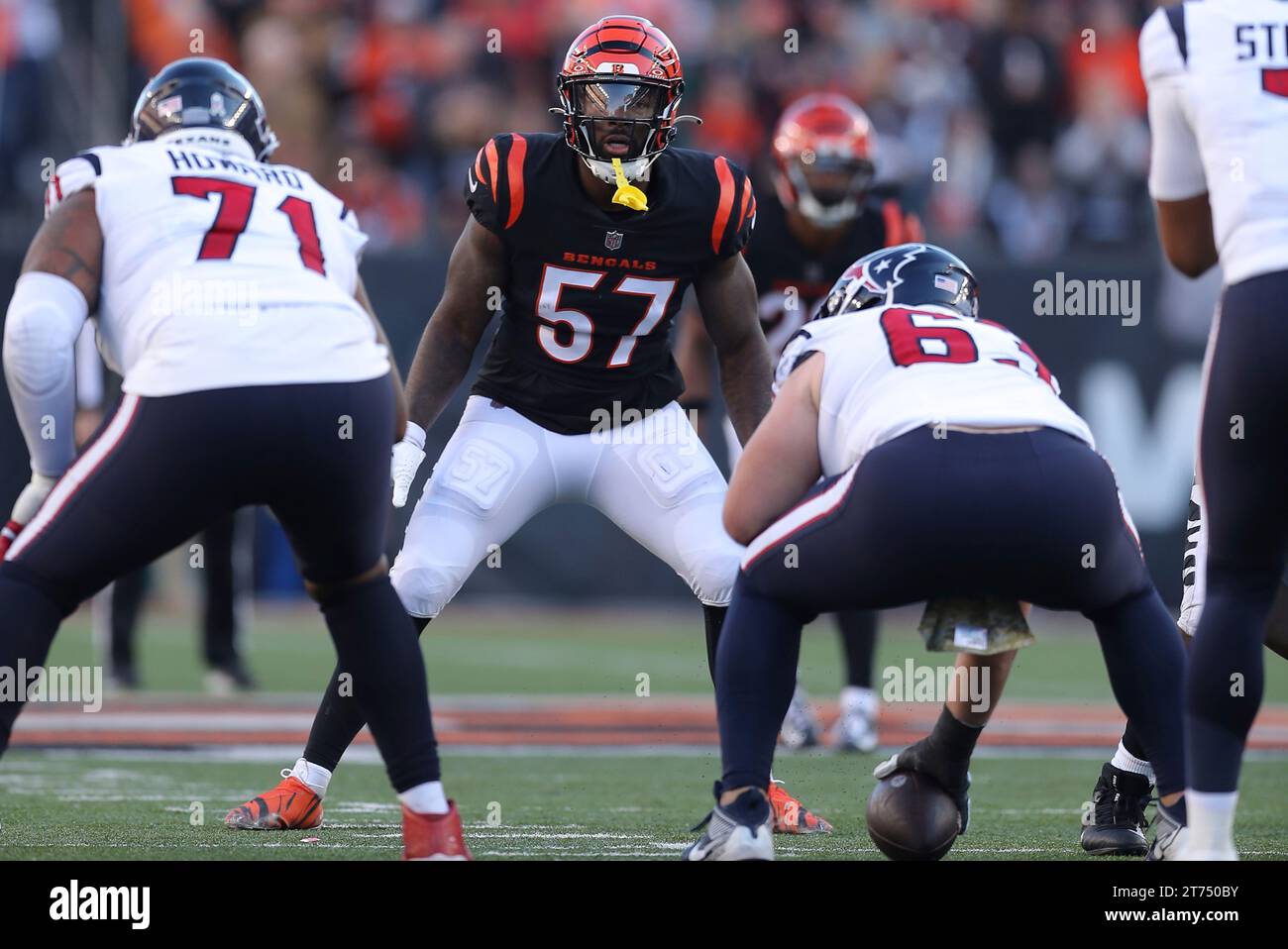 Cincinnati Bengals linebacker Germaine Pratt (57) during an NFL ...