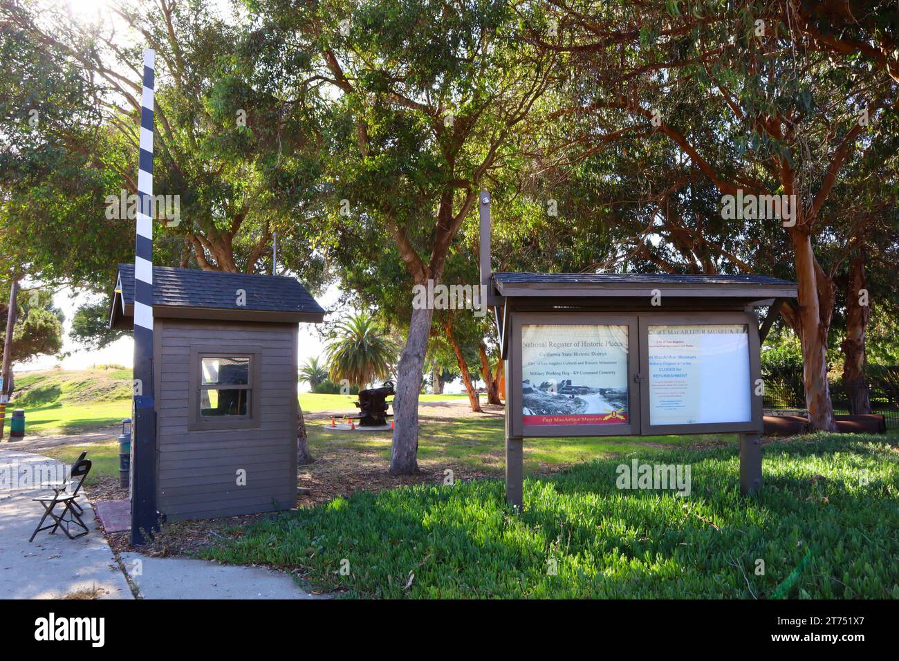 Los Angeles (San Pedro district), California: Fort MacArthur Museum ...