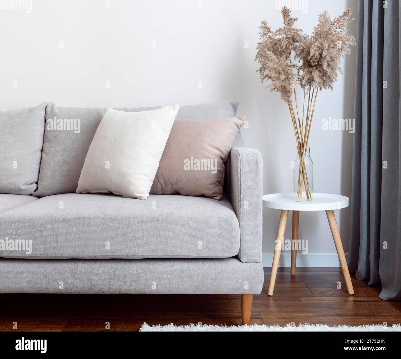 Front view interior room design concept 2 Stock Photo - Alamy