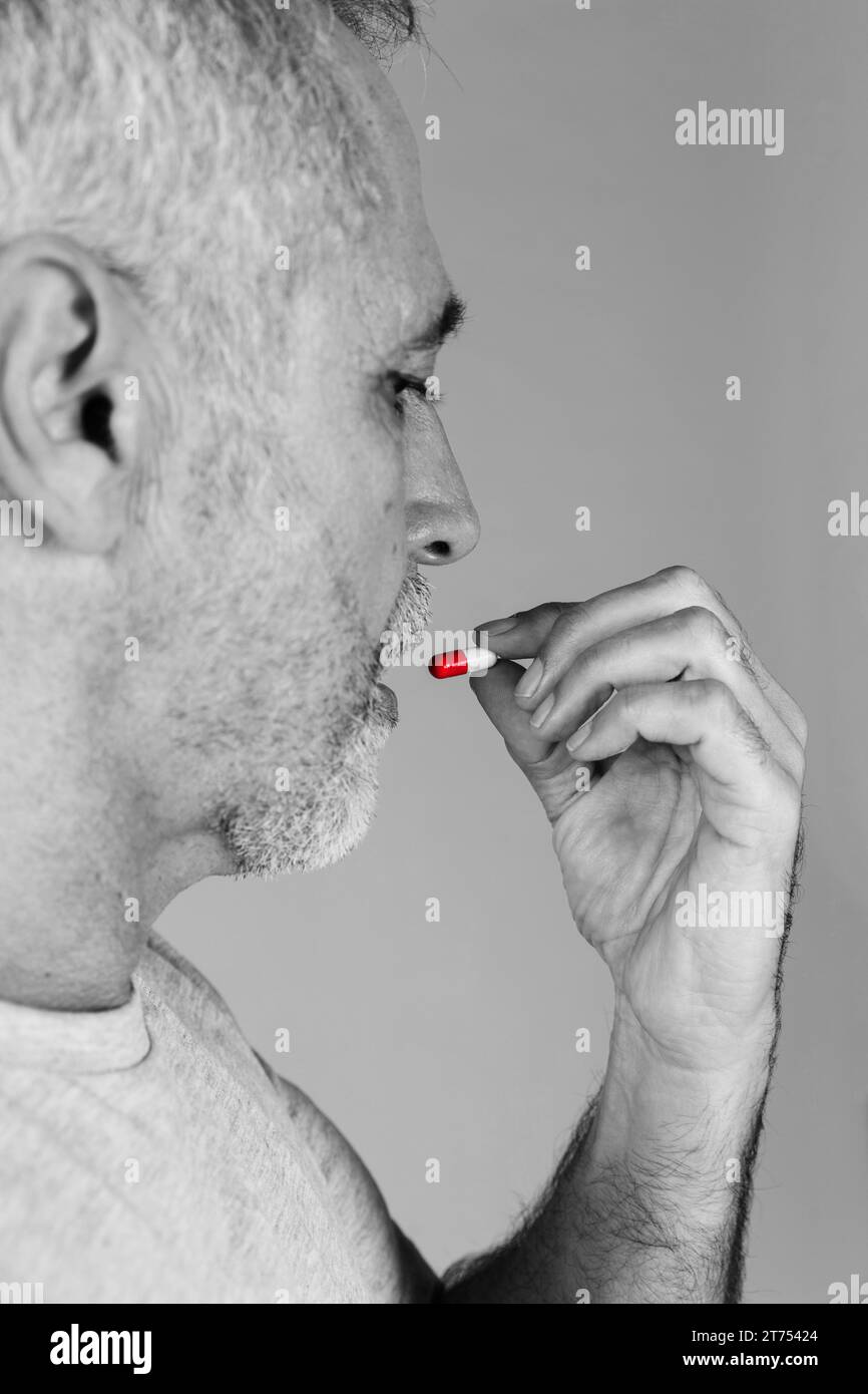 Taking capsule hi-res stock photography and images - Alamy