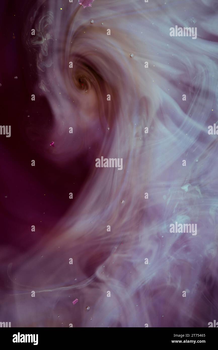 Smoke drained into vortex abstract Stock Photo - Alamy