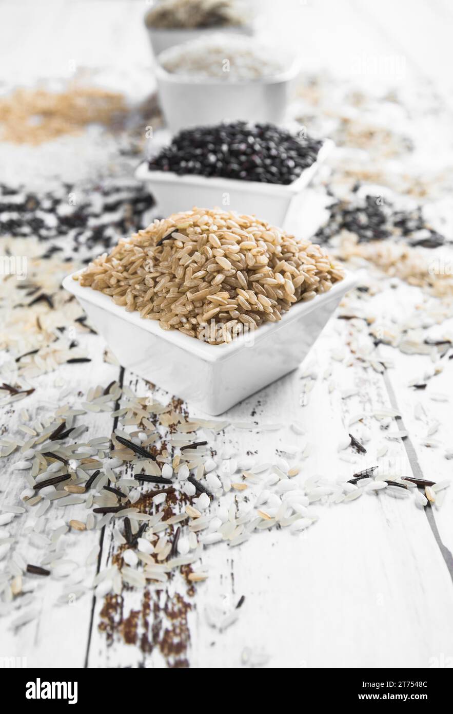 Rice square hi-res stock photography and images - Alamy