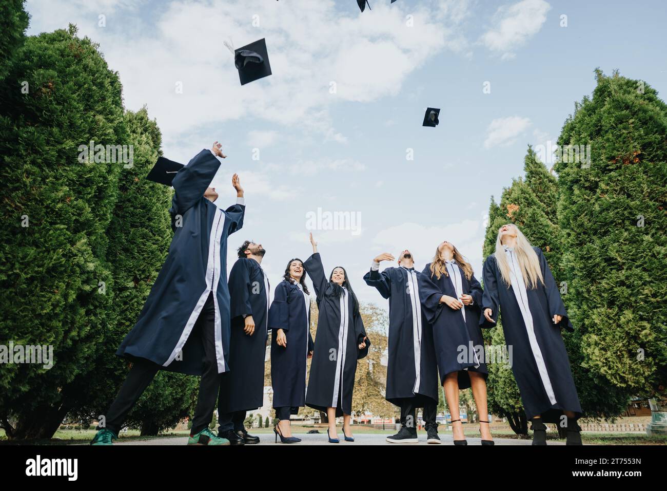 Celebrating achievements of graduates and university milestones hi-res ...