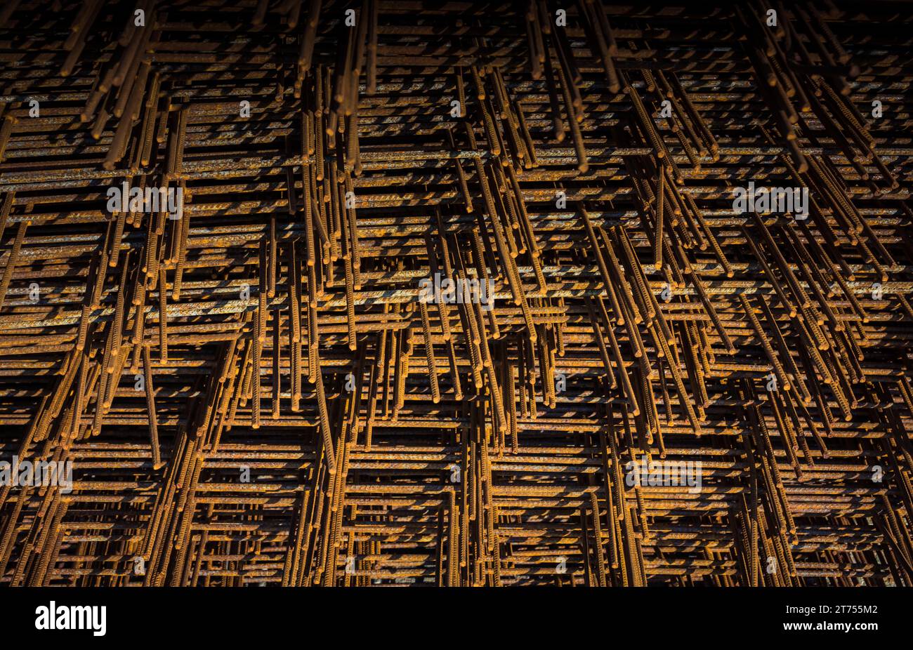 Iron bars reinforcement concrete bars for construction Stock Photo - Alamy