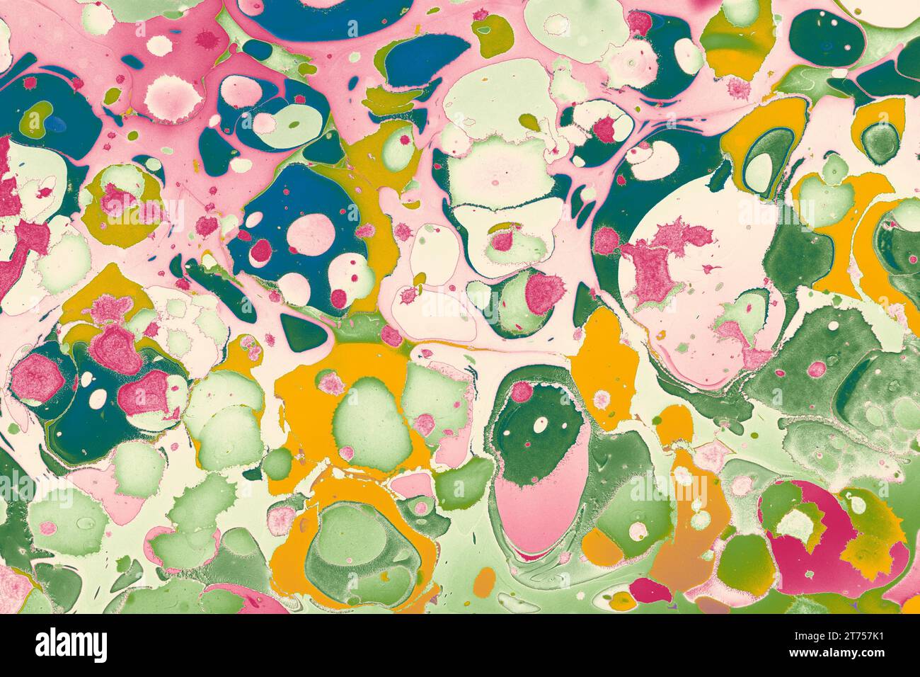 Abstract creative marbling pattern for fabric. Ebru marble effect ...
