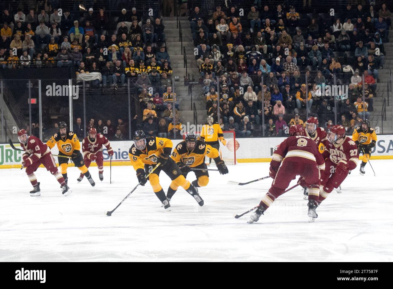 Colorado College ice hockey team plays in Robson Arena on the campus of ...