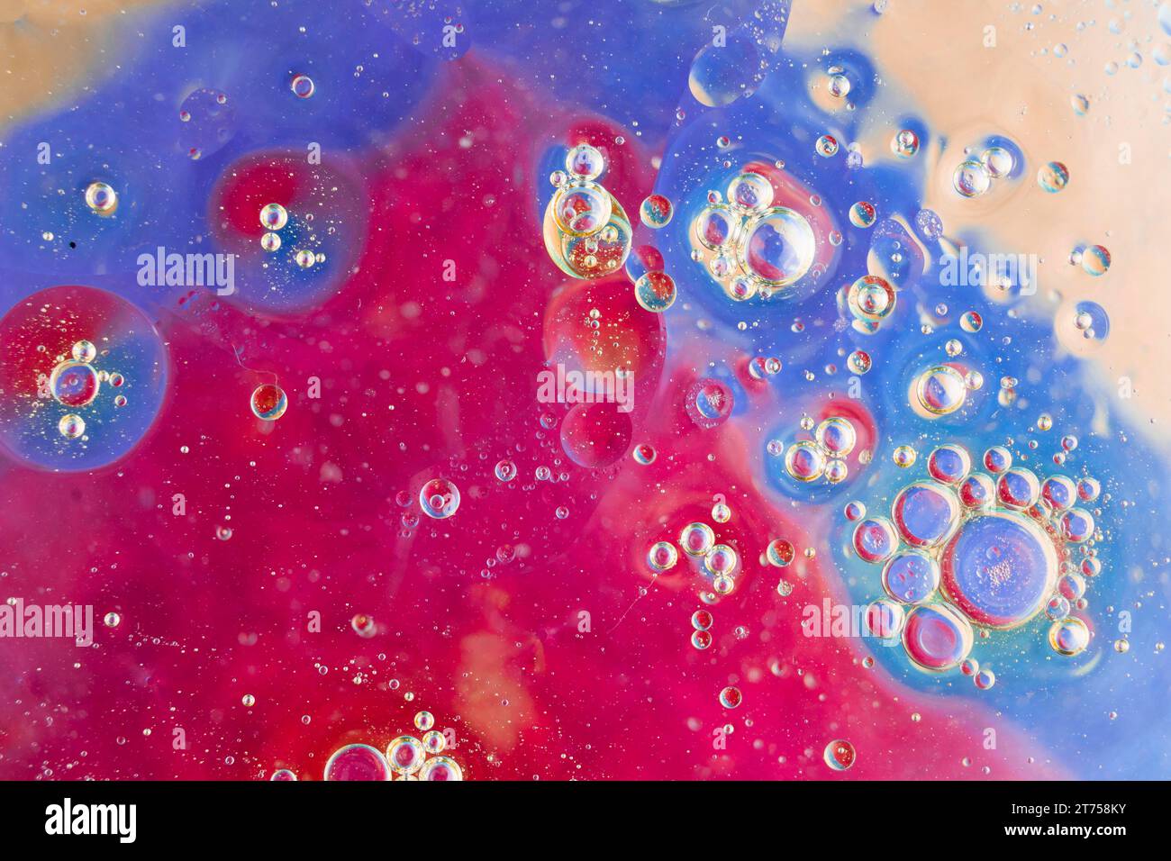 Red blue background textured with bubble Stock Photo - Alamy