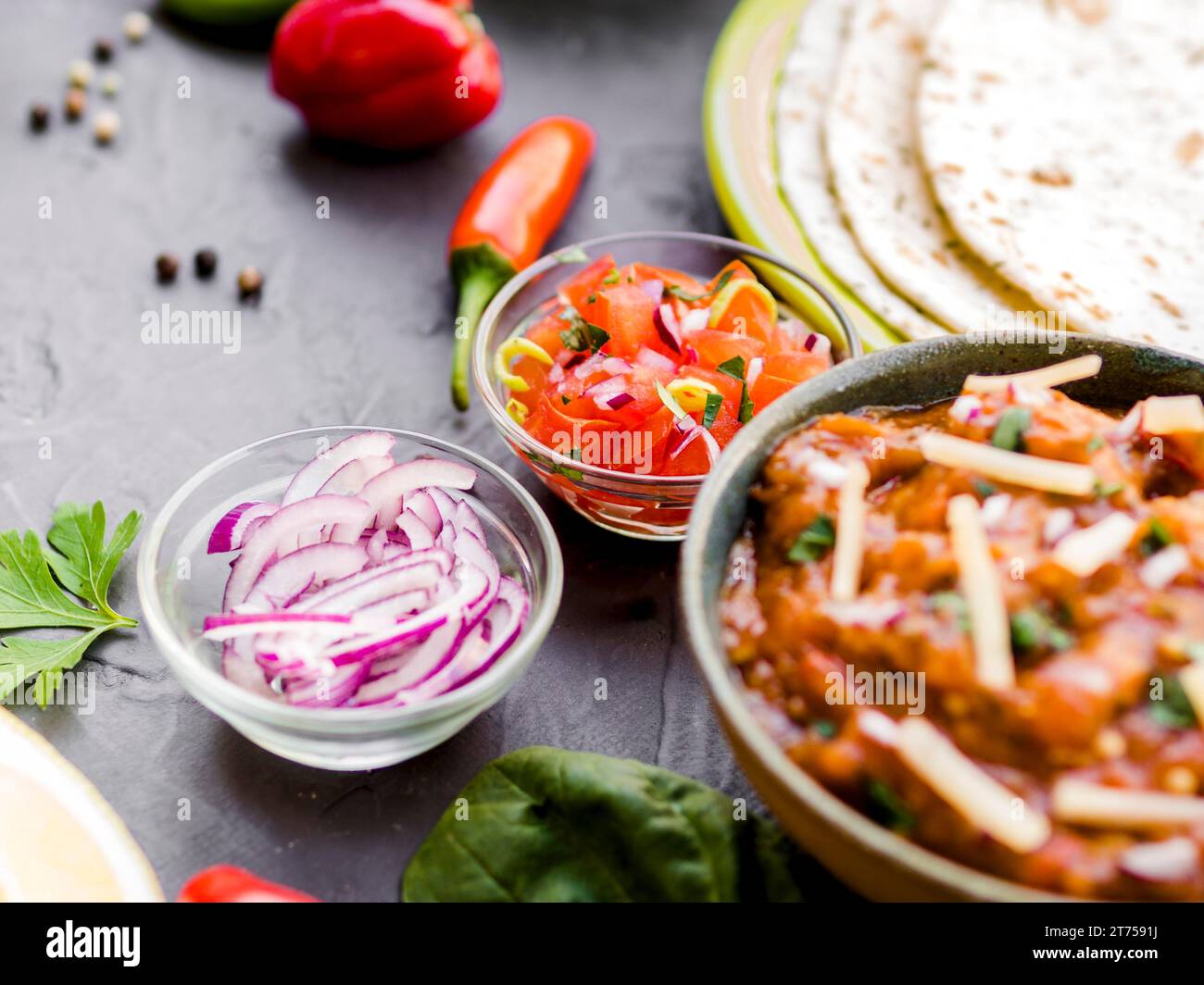 Mexico mexican salsa dips hi-res stock photography and images - Alamy