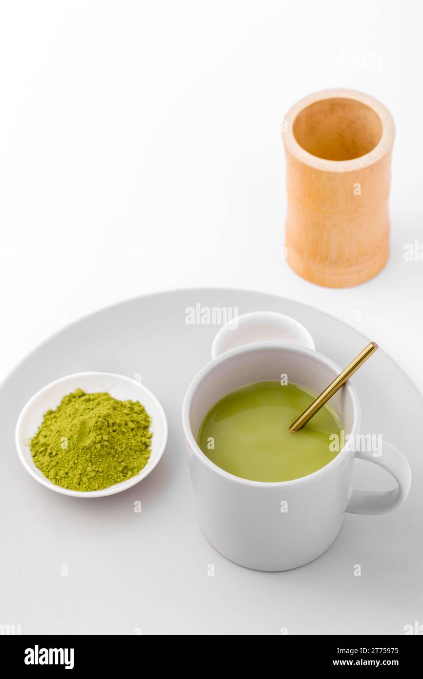 Cup of matcha hi-res stock photography and images - Alamy