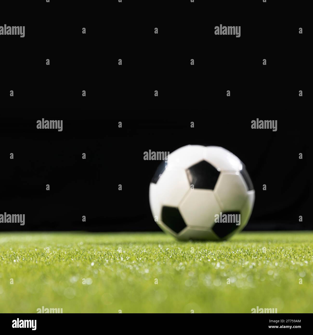 Classic soccer ball close hi-res stock photography and images - Alamy