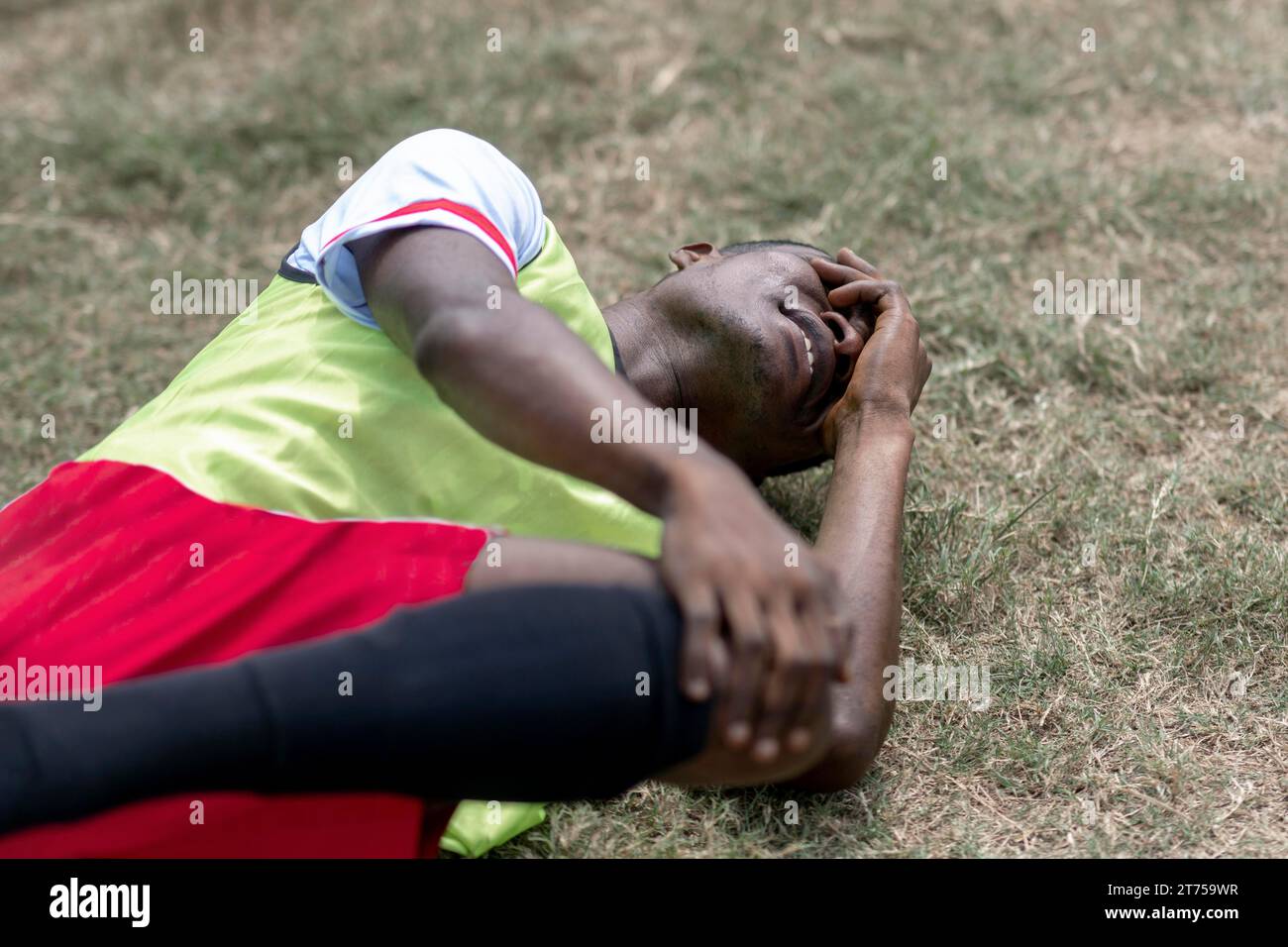 Sick soccer player hi-res stock photography and images - Alamy