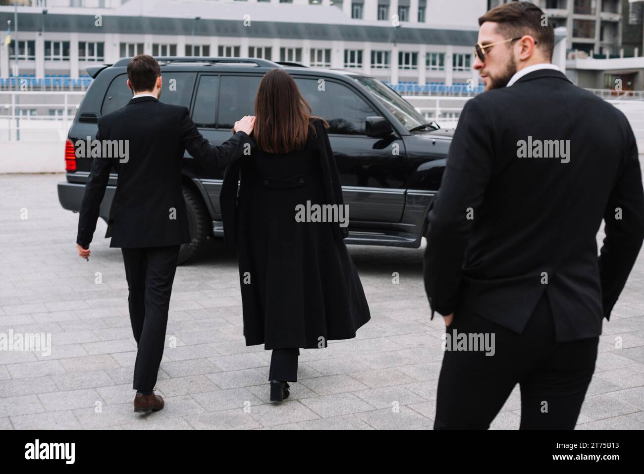 Security Guards Professional Service Stock Photo Alamy