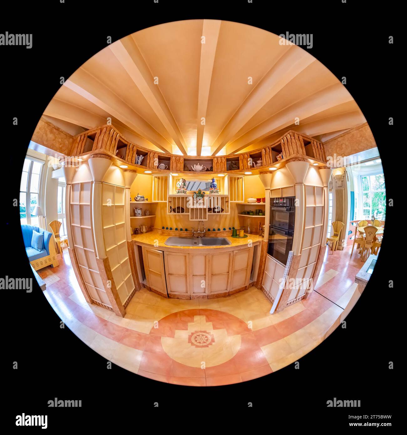 The Cosmic House, London - Home of Maggie Keswick and Charles Jencks ...