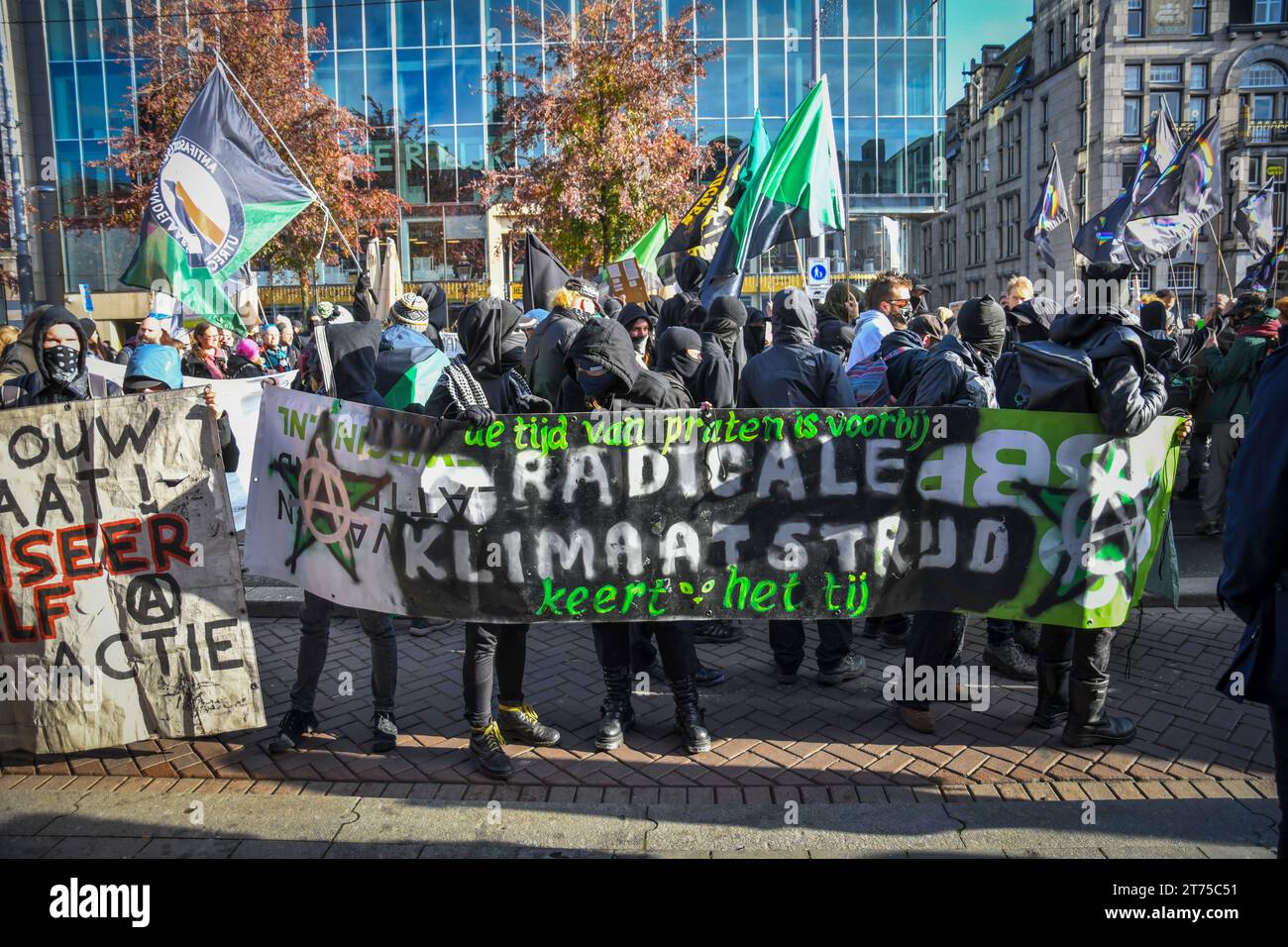 Amsterdam, The, Netherlands. 12th Nov, 2023. More than 80.000 people ...