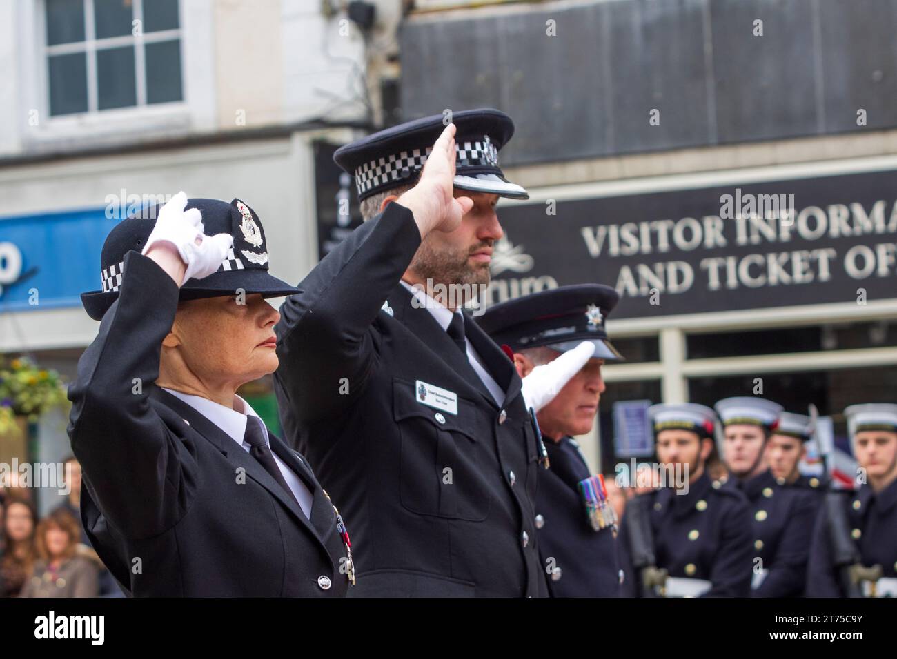 Cornwall remembers the fallen during remembrance Sunday in Truro 2023 ...