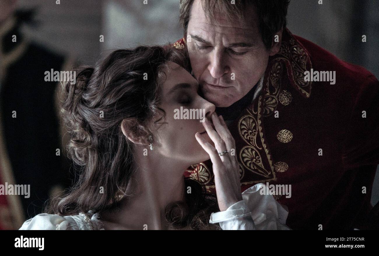 NAPOLEON, from left: Vanessa Kirby as Empress Josephine, Joaquin ...