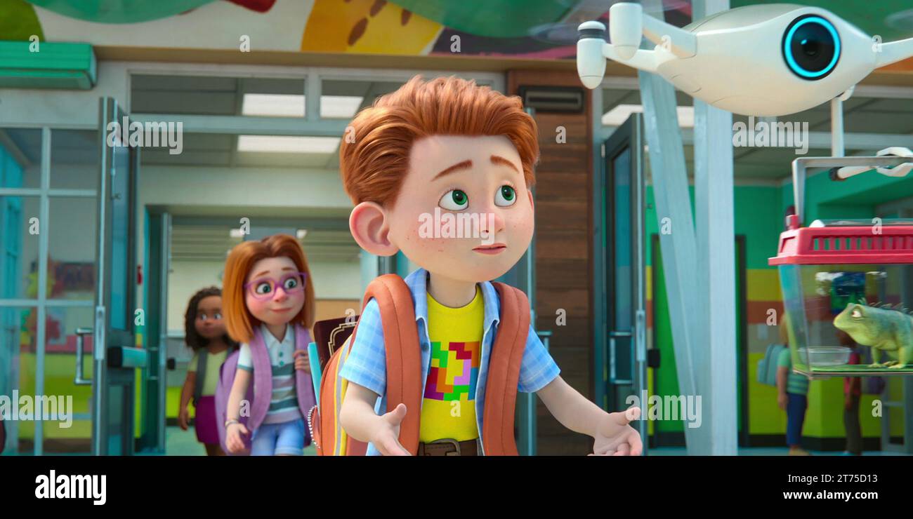 LEO, from left: Summer (voice: Sunny Sandler), Eli (voice: Roey Smigel ...