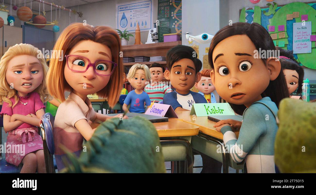 LEO, from left: Jayda (voice: Sadie Sandler), Summer (voice: Sunny ...