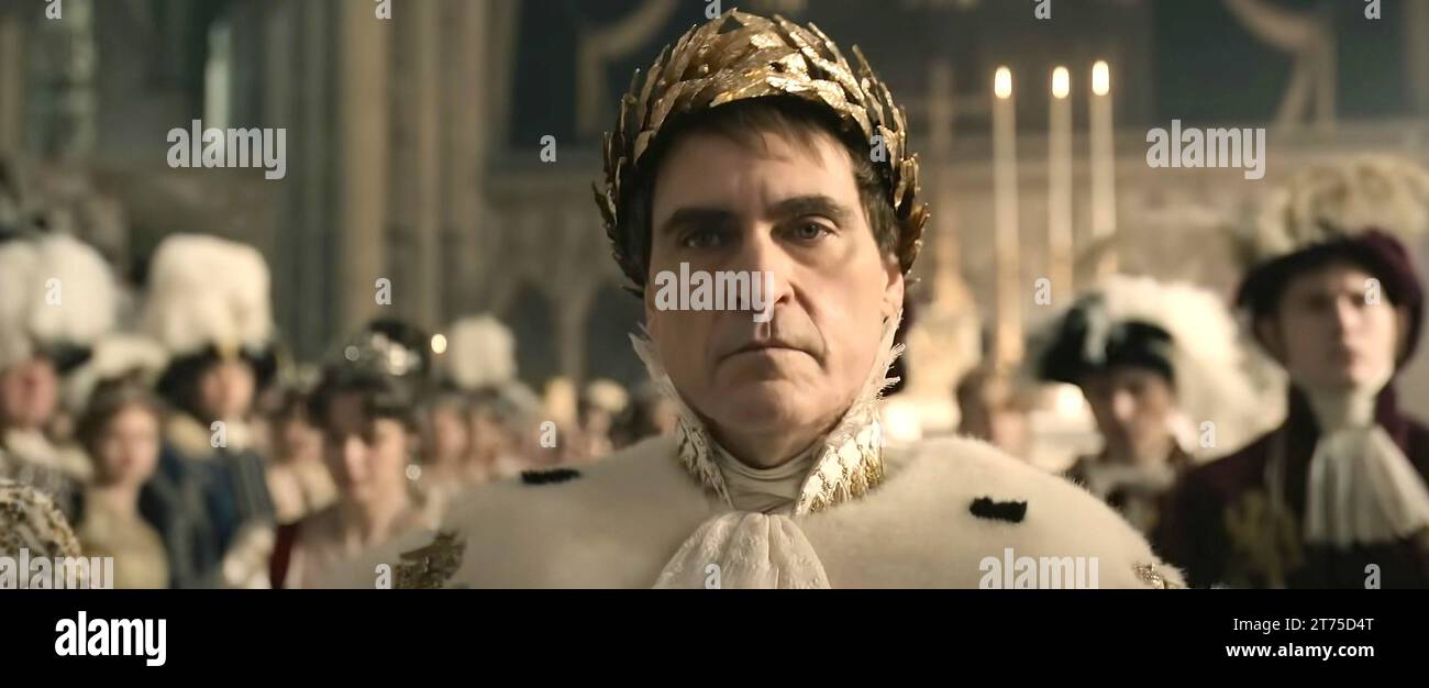 NAPOLEON, Joaquin Phoenix as Napoleon Bonaparte, 2023. © Sony Pictures ...