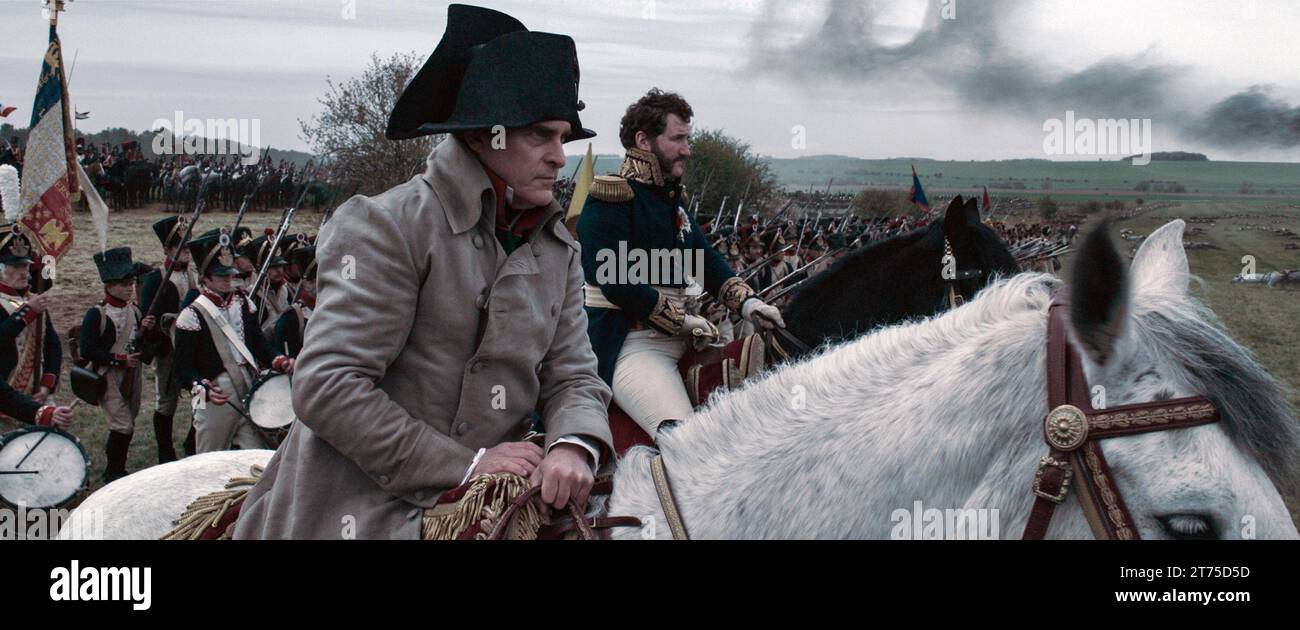 NAPOLEON, Joaquin Phoenix as Napoleon Bonaparte, 2023. © Sony Pictures ...