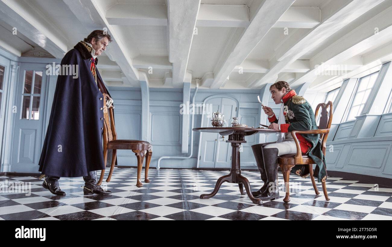 NAPOLEON, from left: Rupert Everett, Joaquin Phoenix stars as Napoleon ...