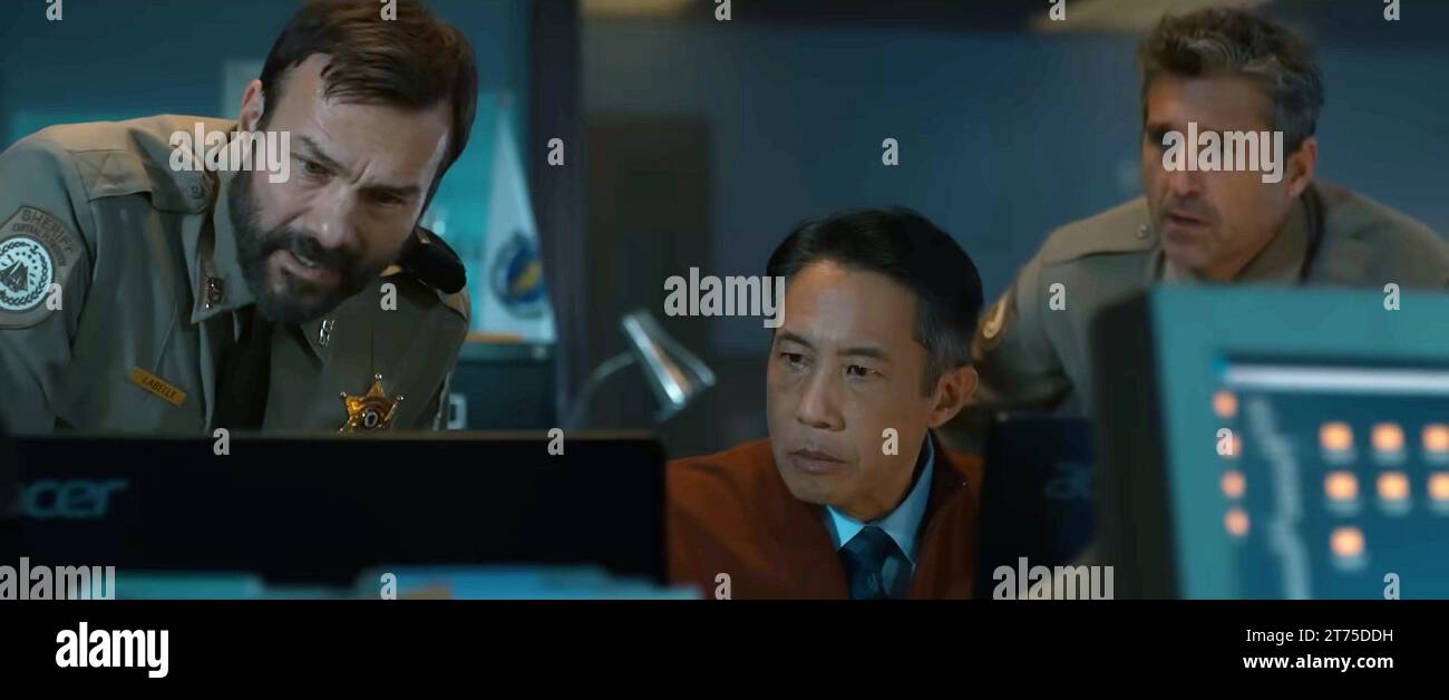 THANKSGIVING, from left: Jeff Teravainen, Russell Yuen, Patrick Dempsey ...