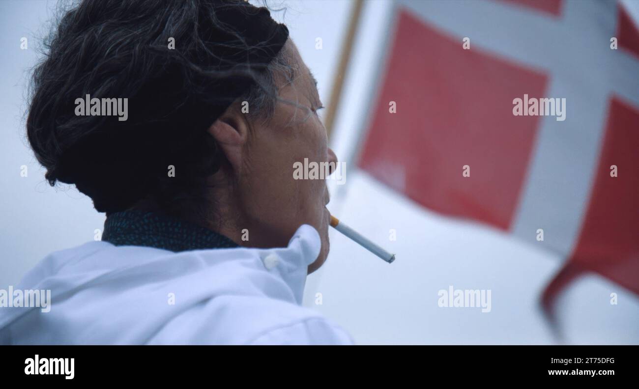 TWICE COLONIZED, poster, Aaju Peter, 2023. © Film Movement / Courtesy ...