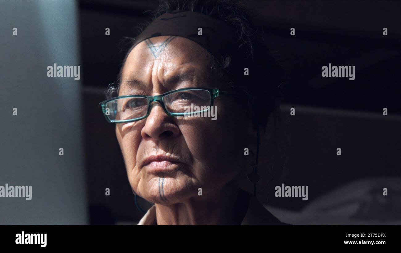 TWICE COLONIZED, poster, Aaju Peter, 2023. © Film Movement / Courtesy ...