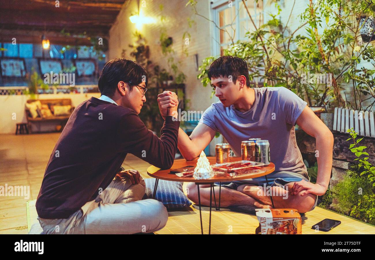 AT THE MOMENT, (aka CI SHI CI KE), from left: Johnny Yang, Derek Chang ...