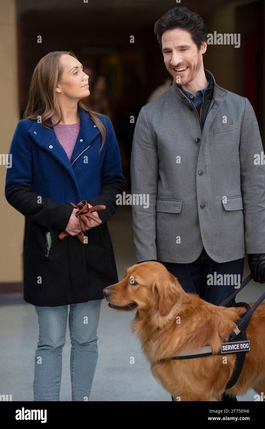 MY CHRISTMAS GUIDE, from left: Amber Marshall, Ben Mehl, (aired Nov. 2 ...