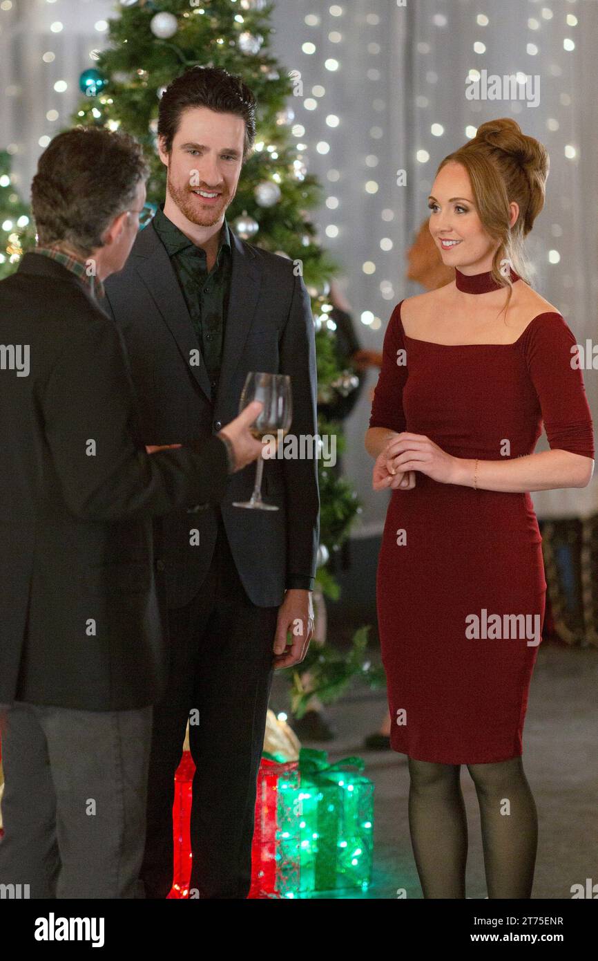 MY CHRISTMAS GUIDE, Ben Mehl (center), Amber Marshall (right), (aired ...