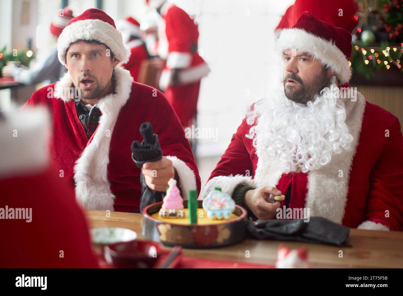 THE SANTA SUMMIT, from left: Benjamin Hollingsworth, Dan De Jaeger ...