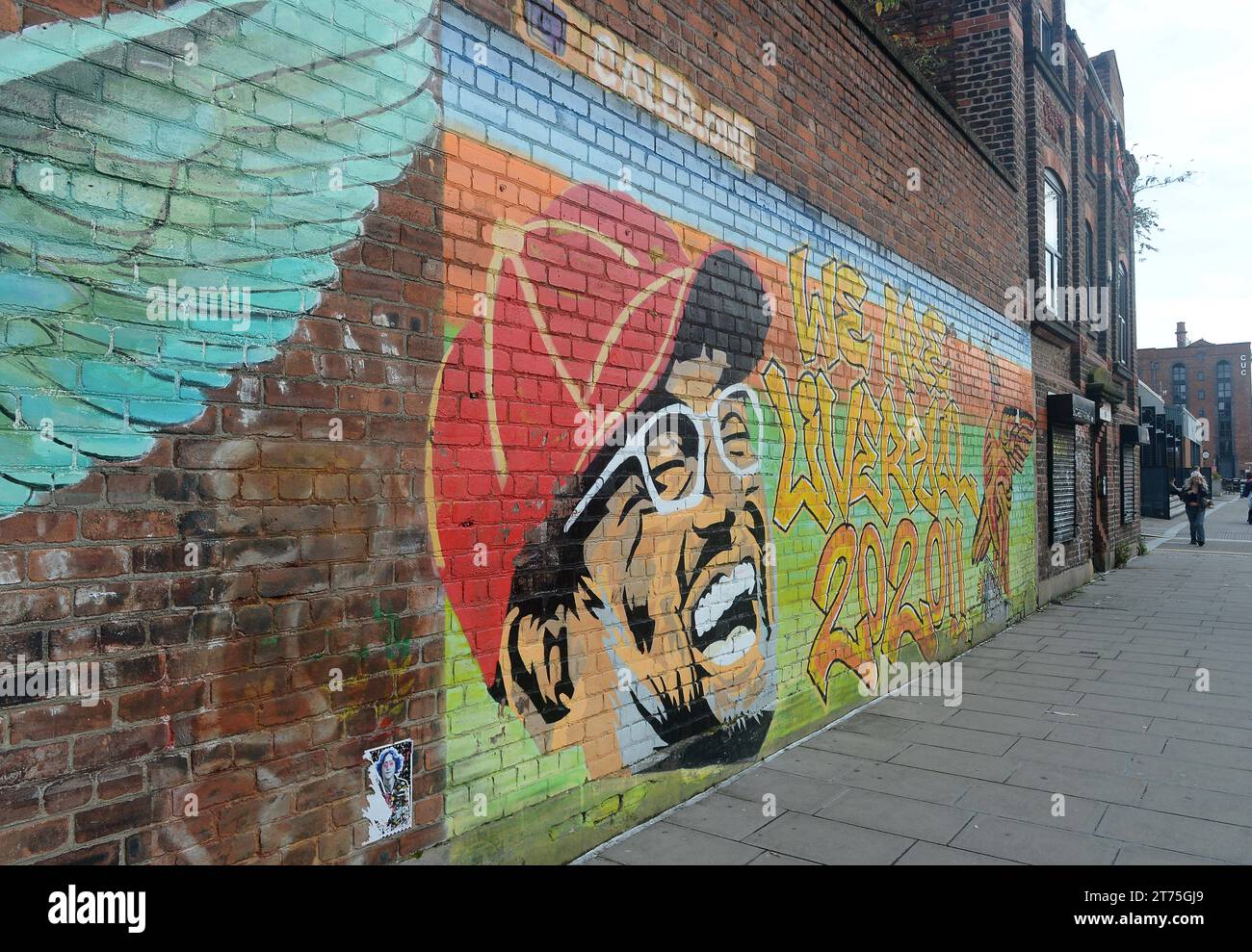 Liverpool, England, Great Britain. 1st Oct, 2023. 20231001: A mural of ...