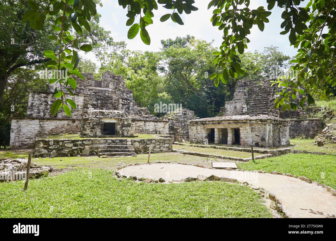 The Mayan ruins of Muyil, located inside the Sian Ka'an Biosphere ...