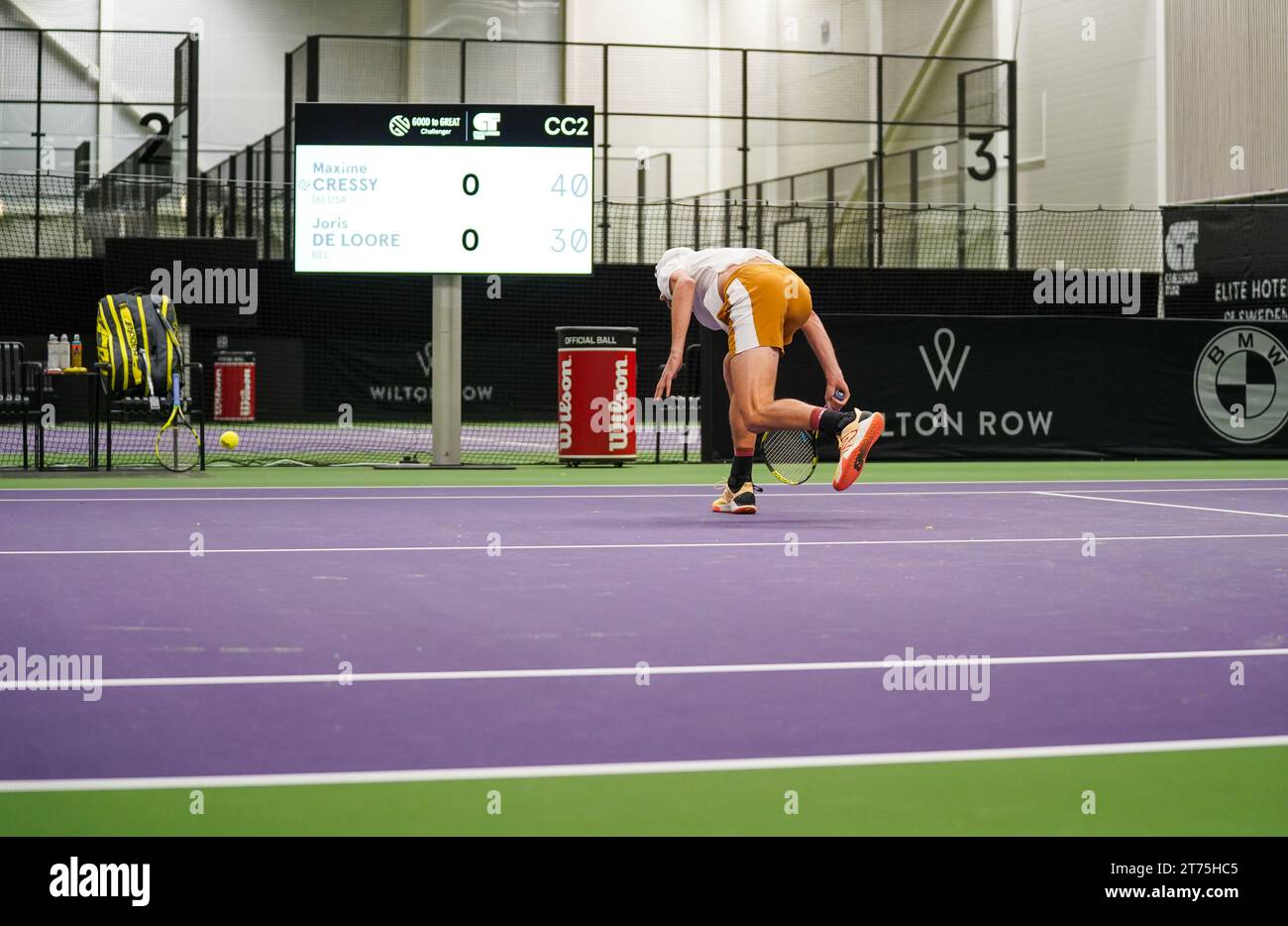 Stockholm, Sweden. 13 November, 2023. Stockholm, Good To Great tennis ...