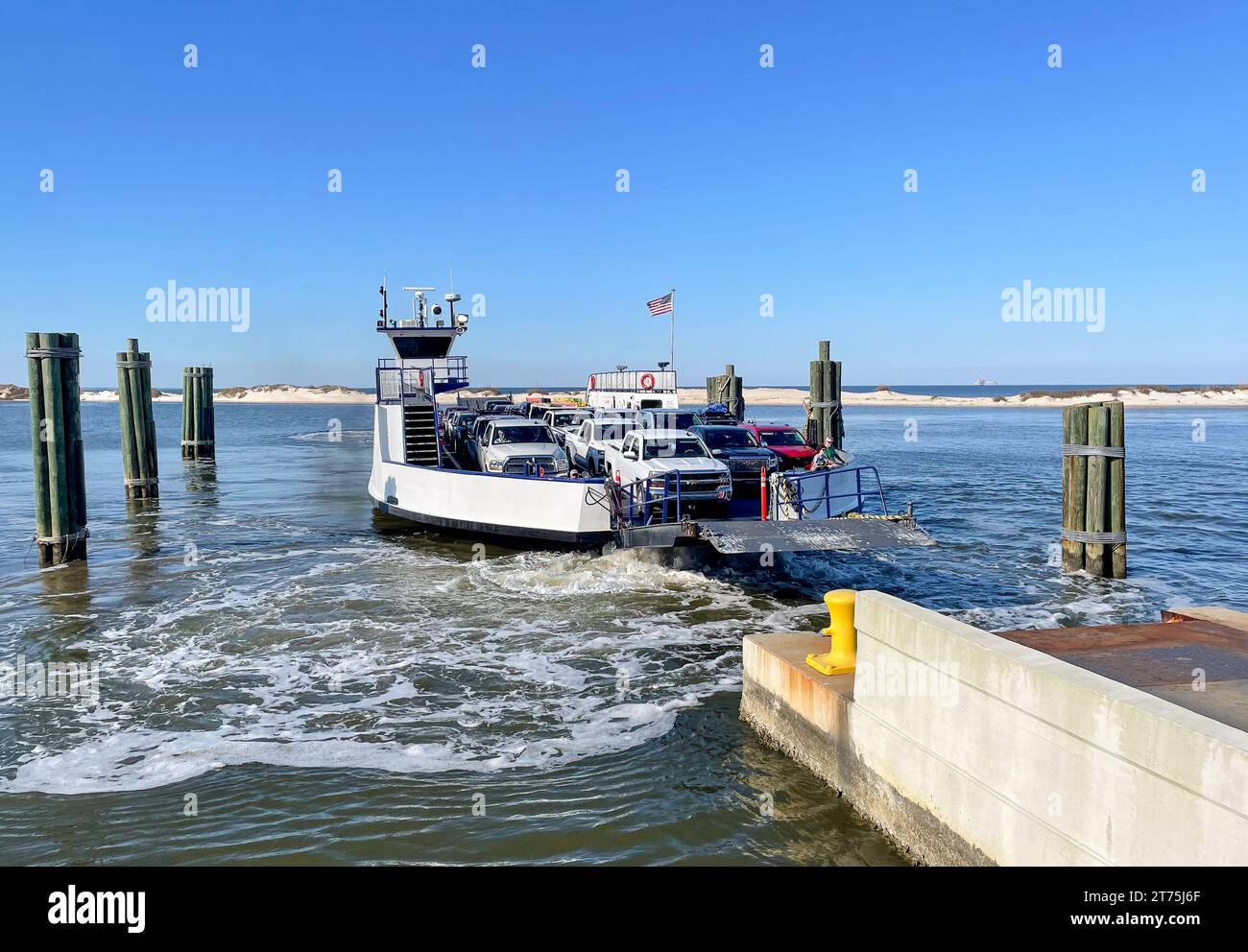 Car ferry fort morgan hi-res stock photography and images - Alamy