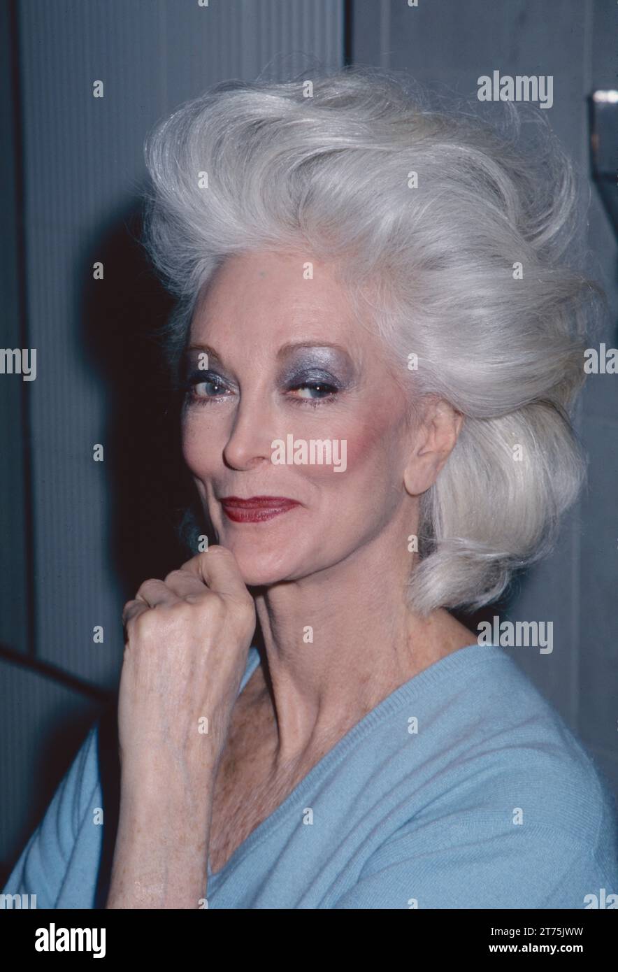 Carmen Dell'Orefice attends the Thomas Steinbruck Fashion Week Show at ...