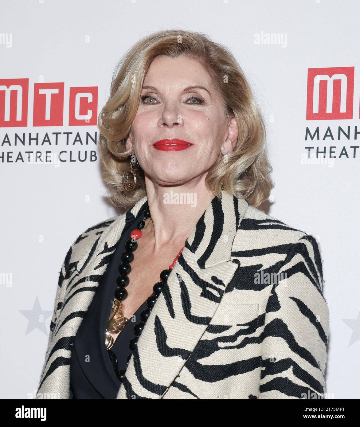 Christine Baranski attends the Manhattan Theatre Club's annual fall ...