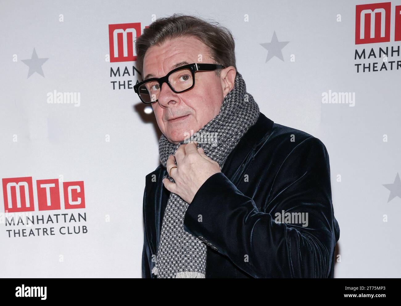 Nathan Lane attends the Manhattan Theatre Club's annual fall benefit at ...
