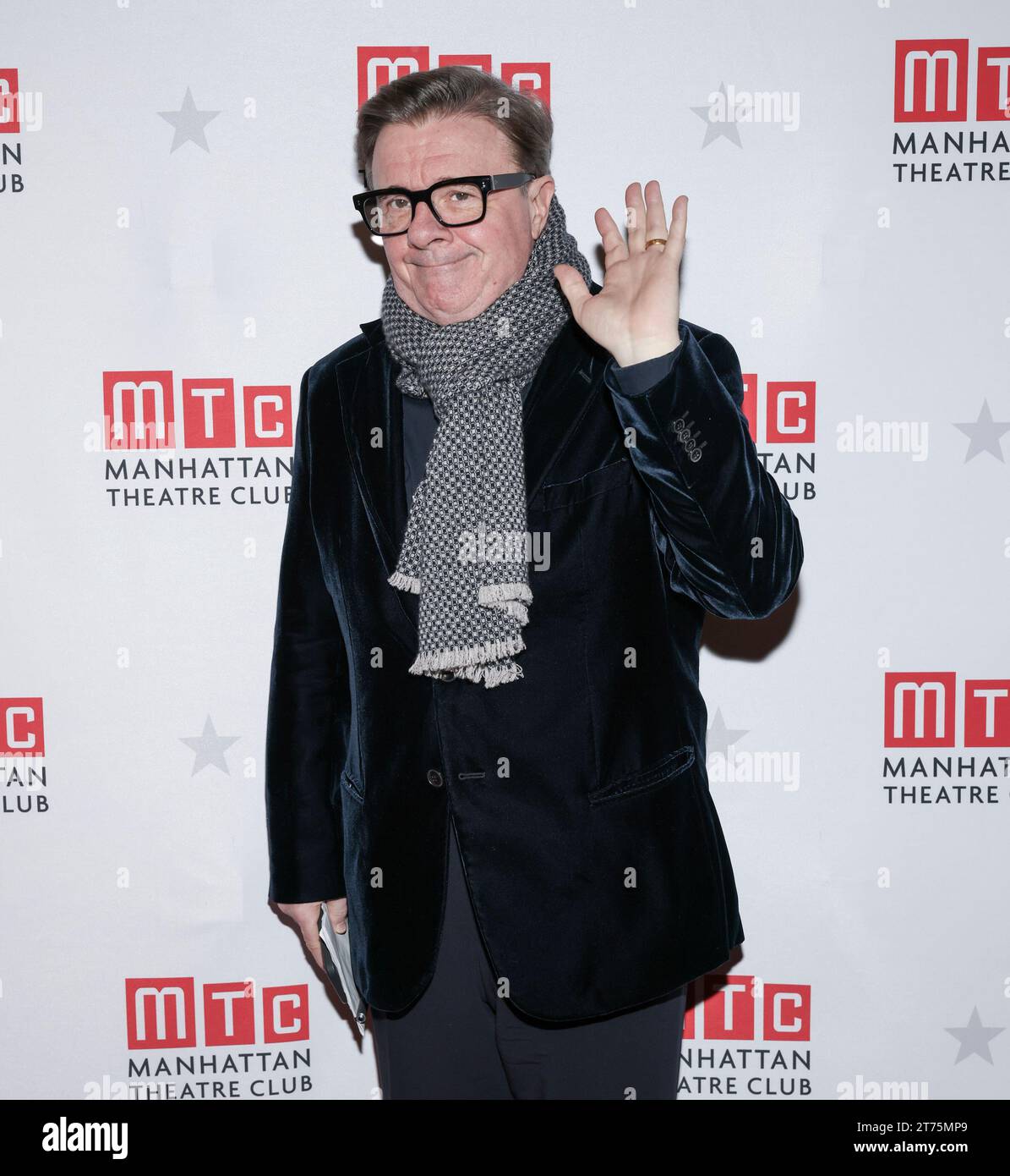 Nathan Lane attends the Manhattan Theatre Club's annual fall benefit at ...