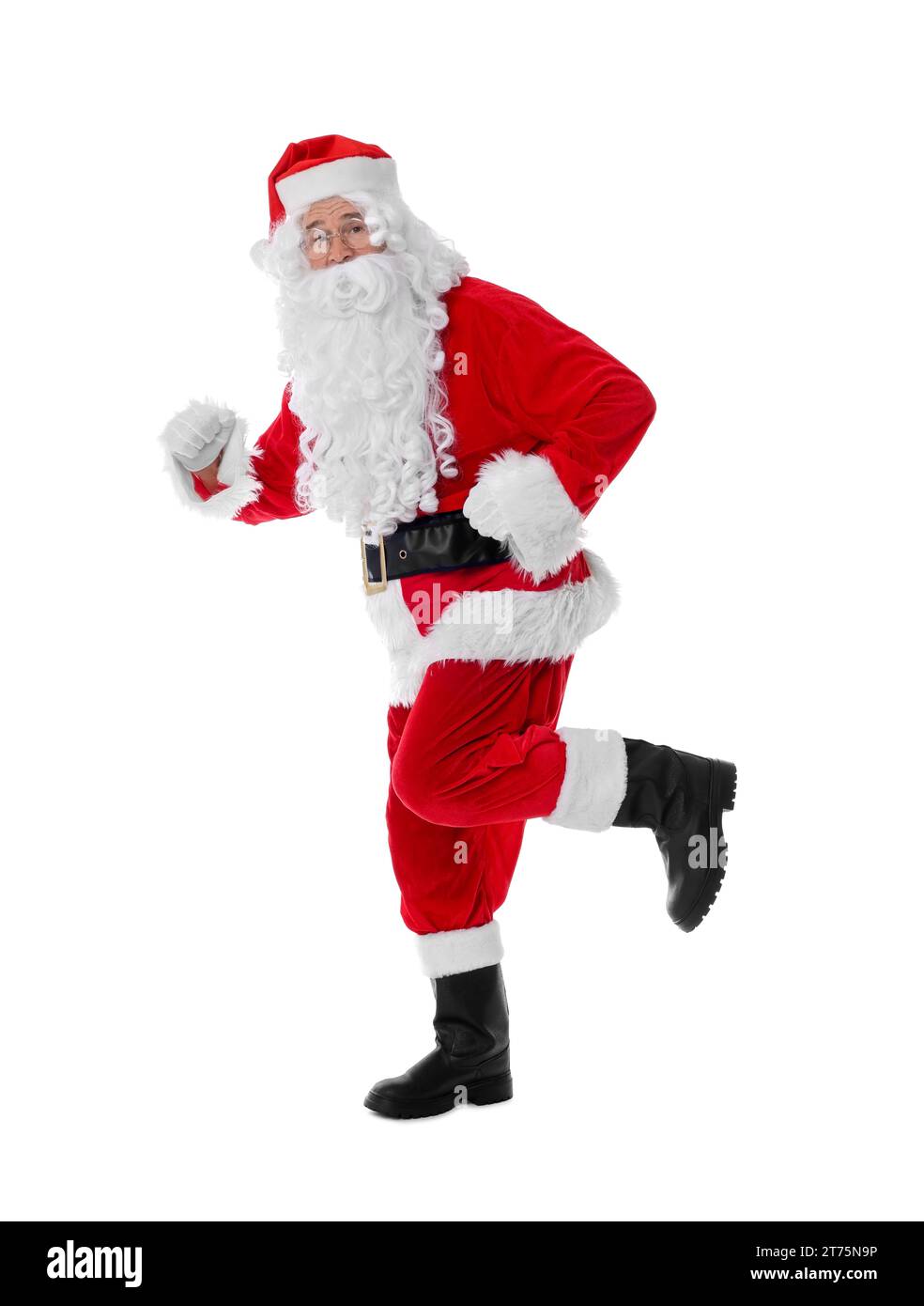 Old man running on Cut Out Stock Images & Pictures - Alamy