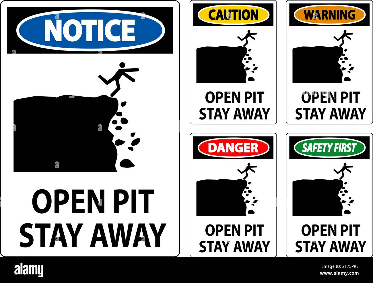 Danger Sign Open Pit, Stay Away Stock Vector Image & Art - Alamy Danger Sign Open Pit, Stay Away Stock Vector Image & Art - Alamy