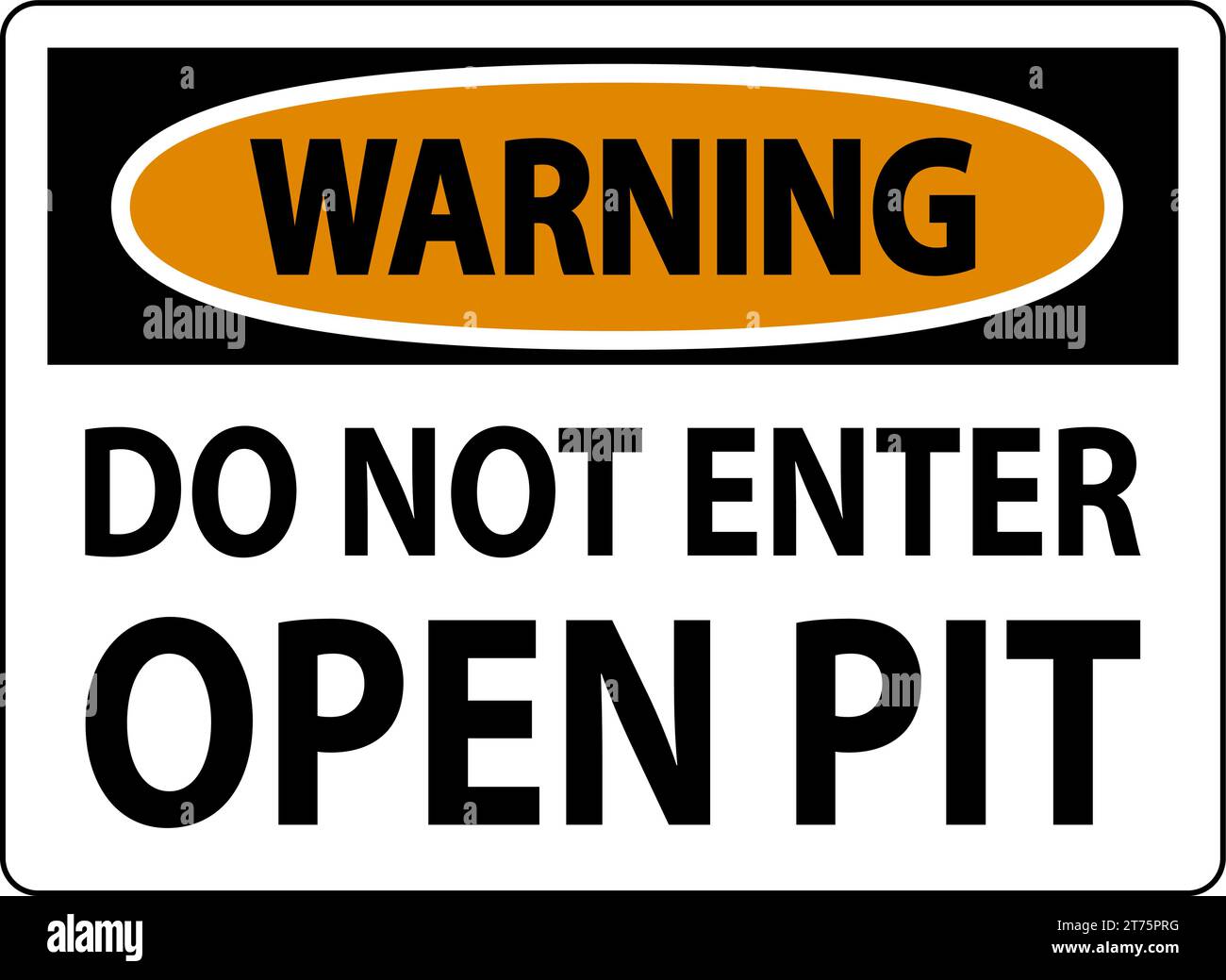 Open pit mining canada Stock Vector Images - Alamy