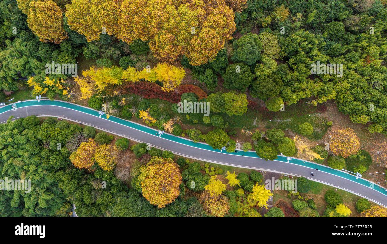 GUIYANG, CHINA - NOVEMBER 2, 2023 - Aerial photo taken on Nov 2, 2023 ...