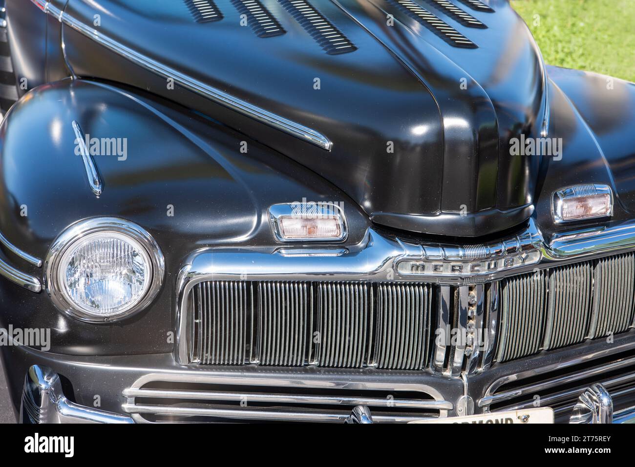 Antique car Mercury Stock Photo - Alamy