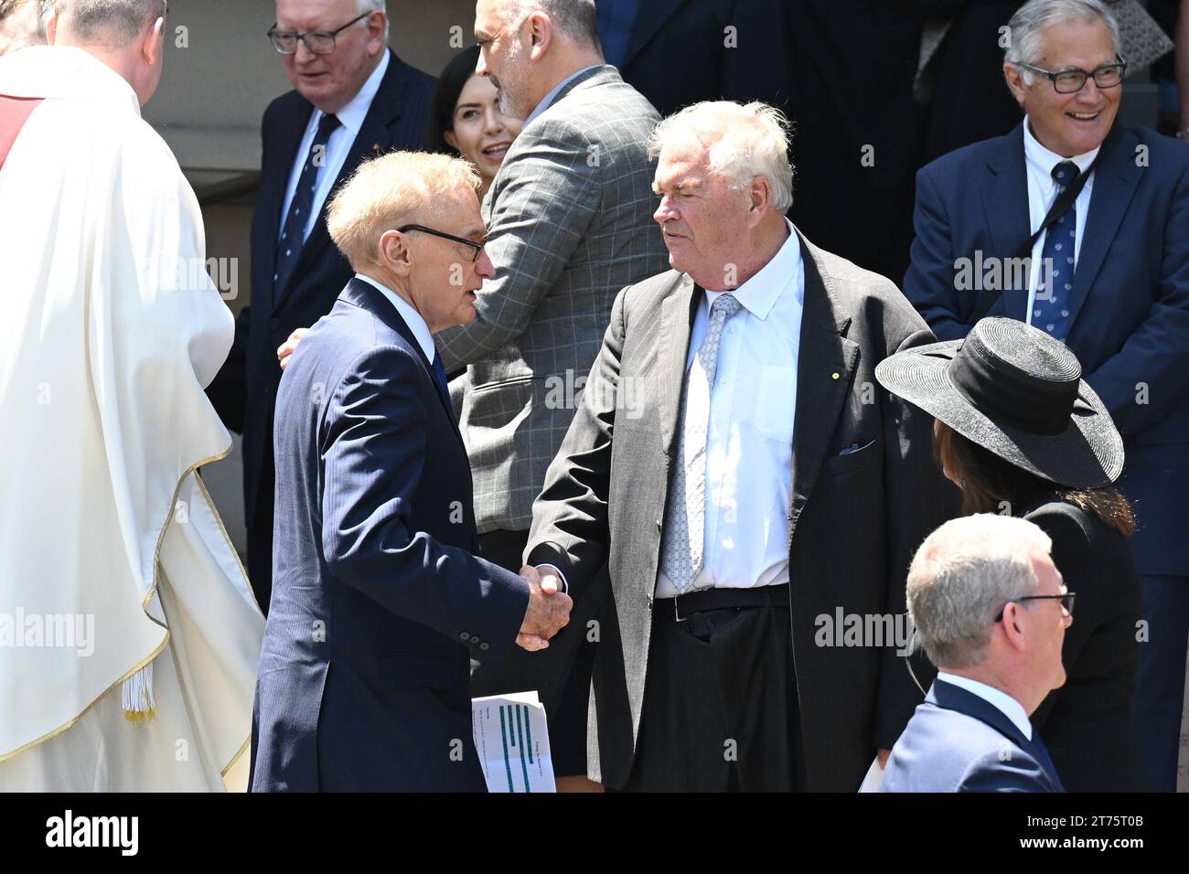 Sydney, Australia. 14th Nov, 2023. Former NSW Premier Bob Carr with ...
