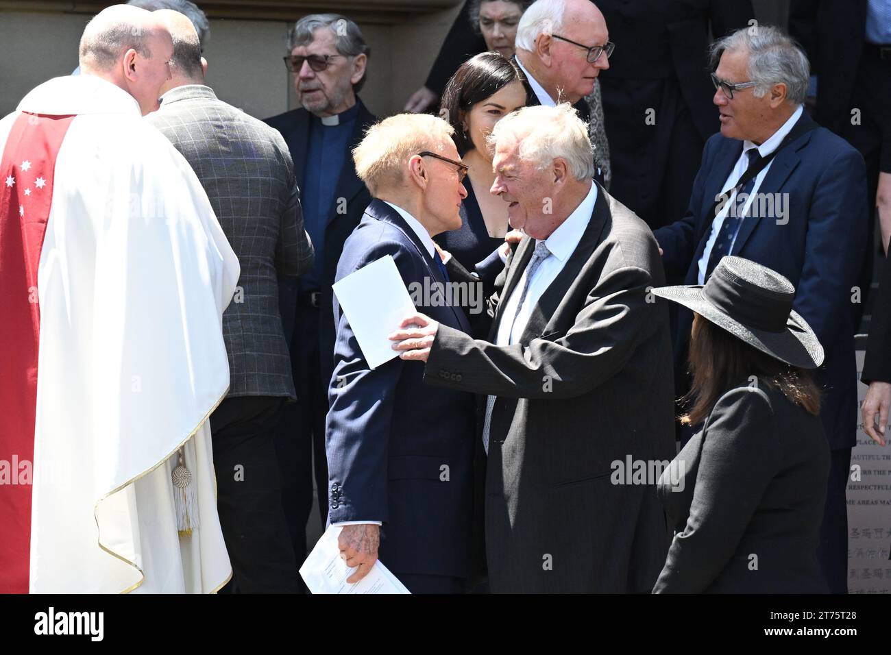 Sydney, Australia. 14th Nov, 2023. Former NSW Premier Bob Carr with ...